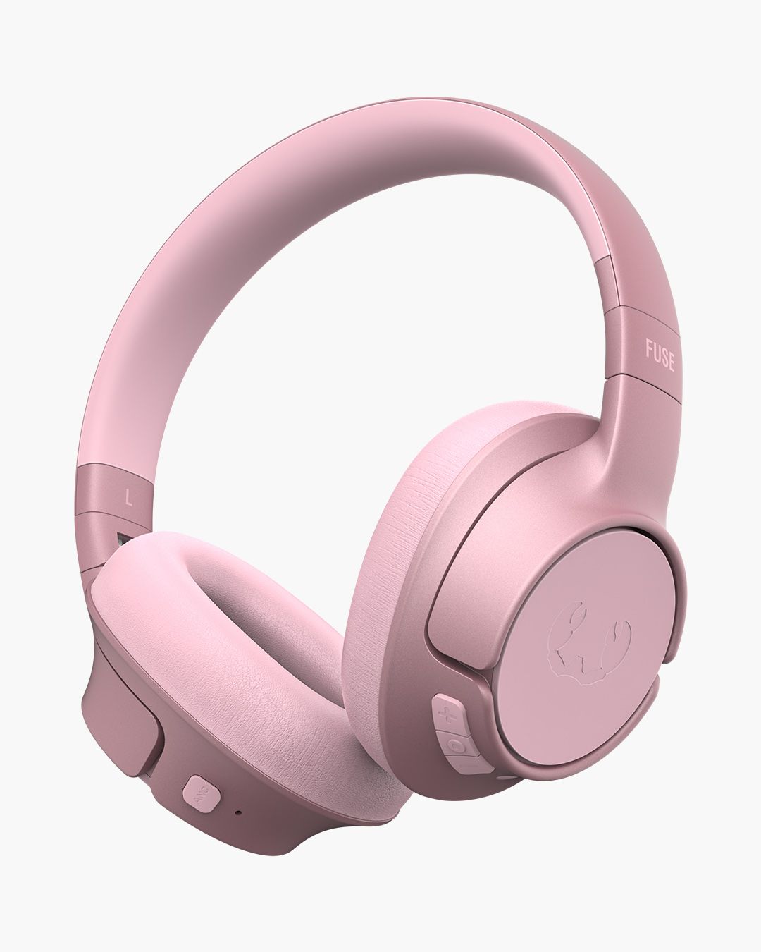 Clam Fuse over-ear headphones with ANC - Pastel Pink | Fresh 'n Rebel