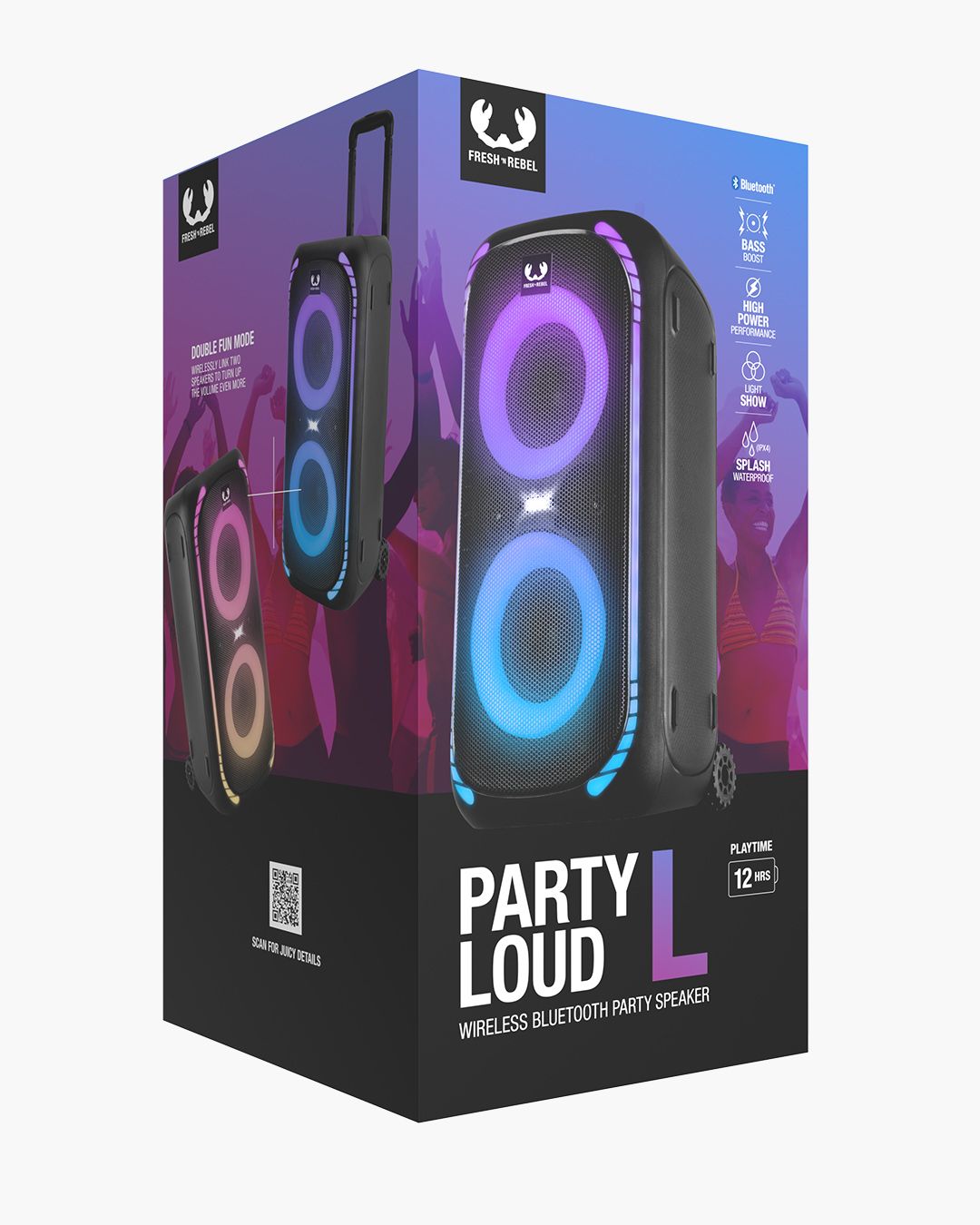 Party Loud L Wireless Party Speaker | Fresh 'n Rebel